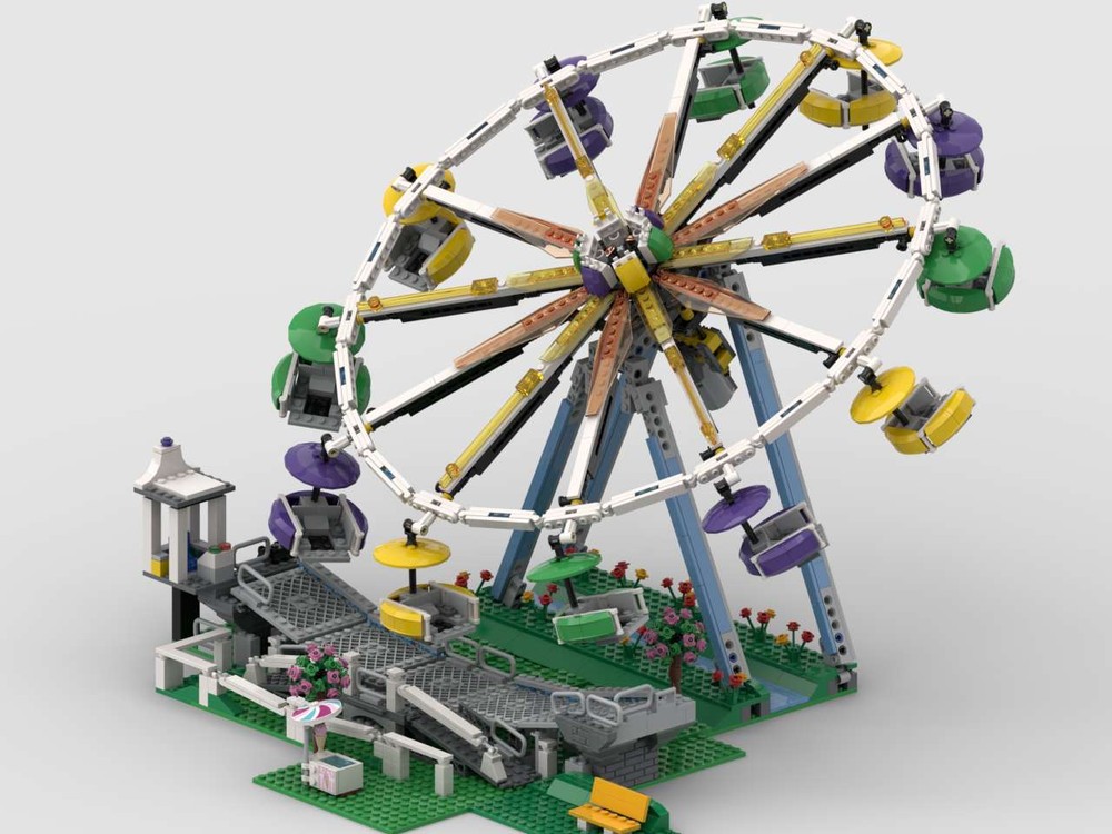 LEGO MOC Paratrooper Ride - Alt build of 10247 by Gdale | Rebrickable ...