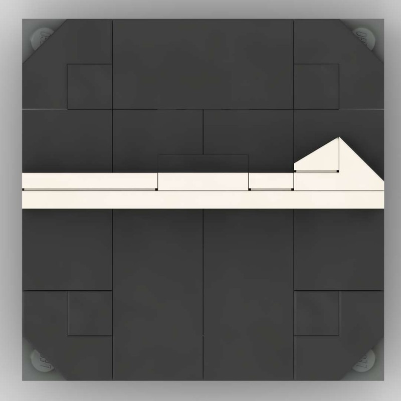 LEGO MOC Chinese Characters - one by uminuo | Rebrickable - Build with LEGO