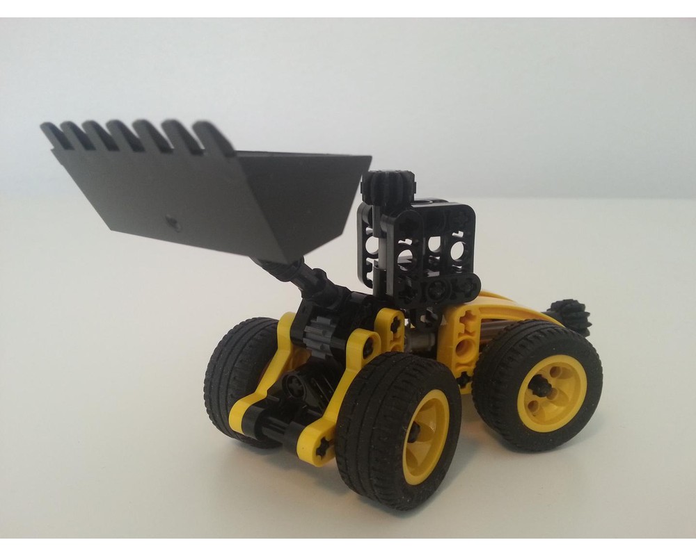 LEGO MOC Mini Wheel Loader by GerritvdG | Rebrickable - Build with LEGO
