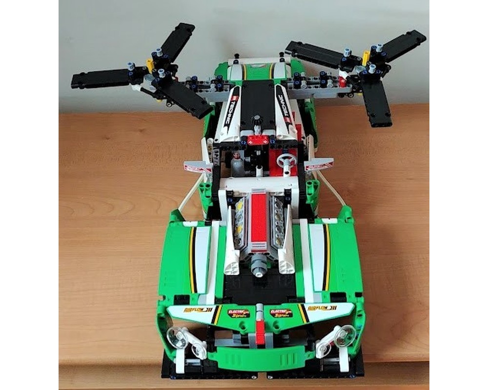 LEGO MOC LEGO 42039 C Model Retro Flying Car by moizzz69 | Rebrickable ...