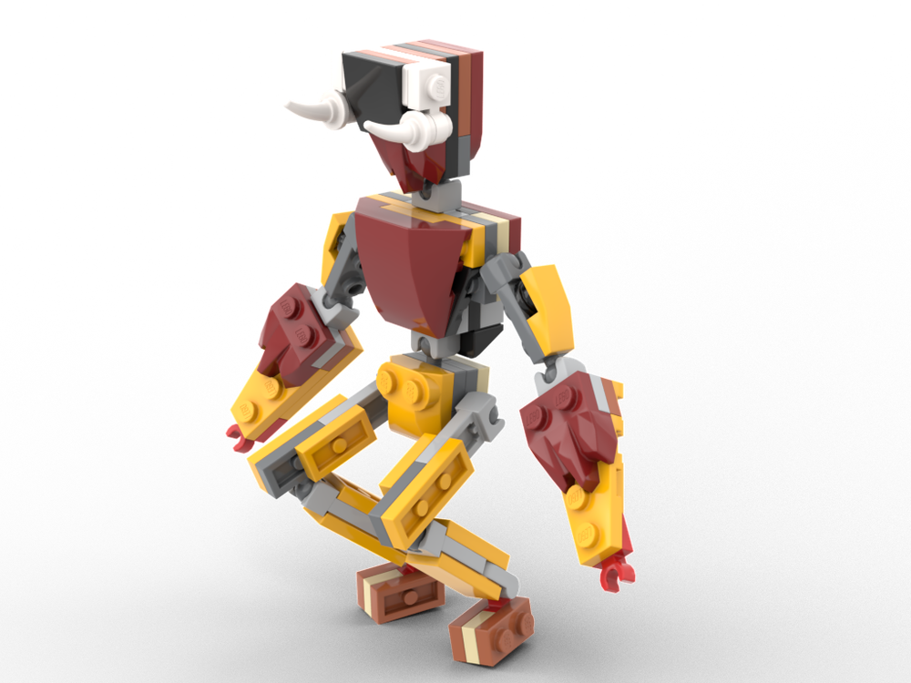 LEGO MOC Goatman by Dwerg | Rebrickable - Build with LEGO