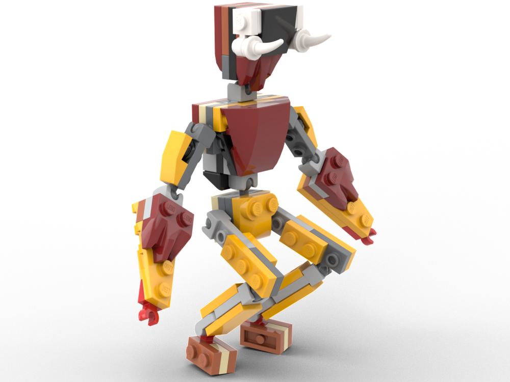 LEGO MOC Goatman by Dwerg | Rebrickable - Build with LEGO