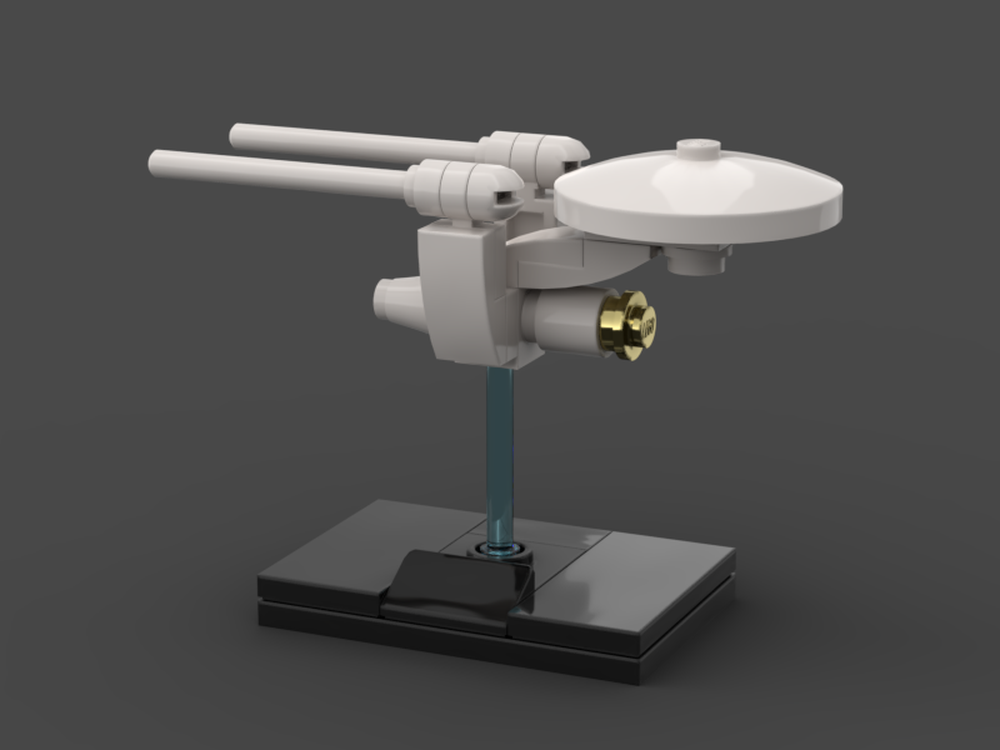 LEGO MOC-99626 Star Trek Enterprise v2 - Nano / Micro / StarTrek by ...