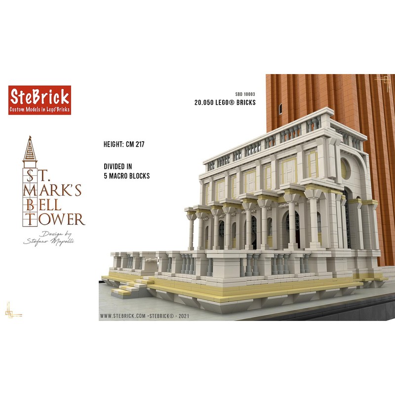 LEGO MOC St. Mark's Bell Tower - Venice by STEBRICK | Rebrickable ...