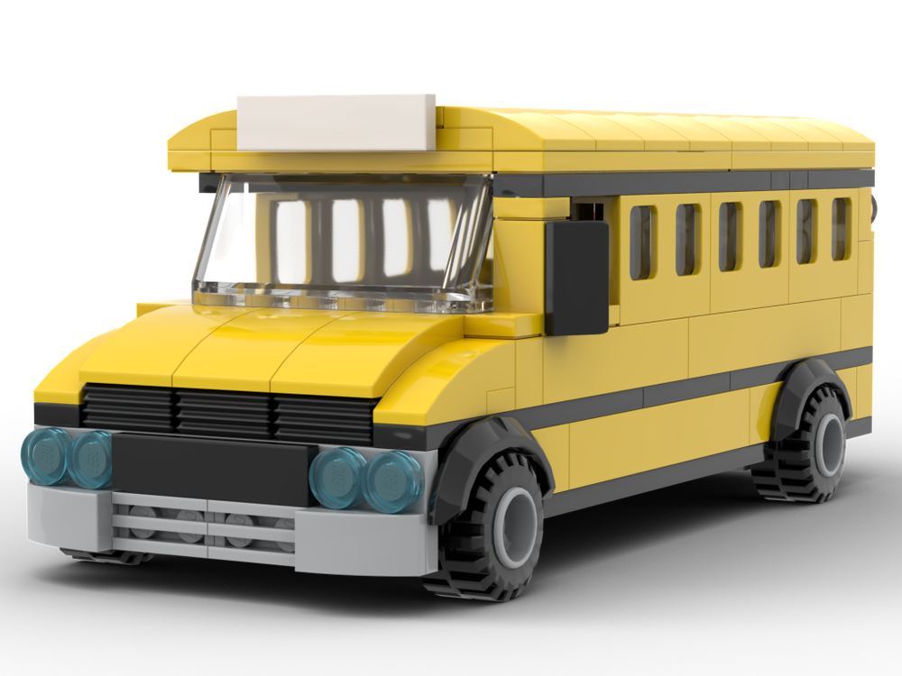 LEGO MOC School Bus by Huebre | Rebrickable - Build with LEGO