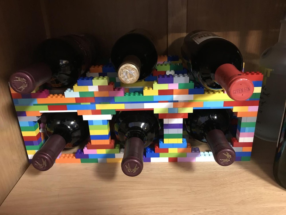 LEGO MOC Wine Rack by Torcherhdl | Rebrickable - Build with LEGO