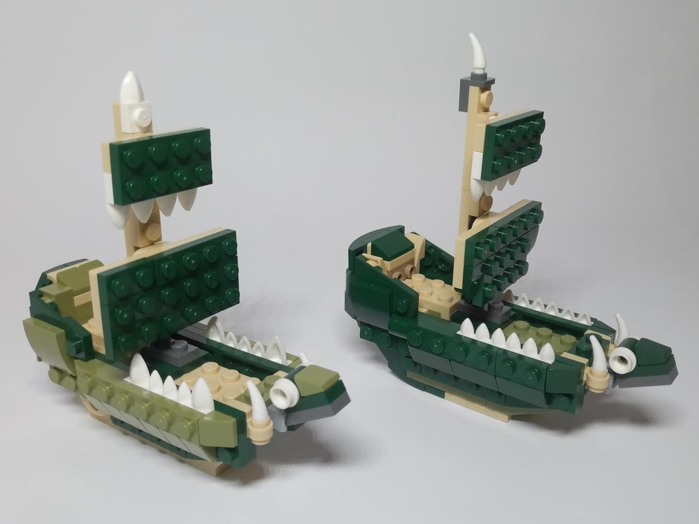 LEGO MOC 31121 Dragon Ships by Dafeld | Rebrickable - Build with LEGO