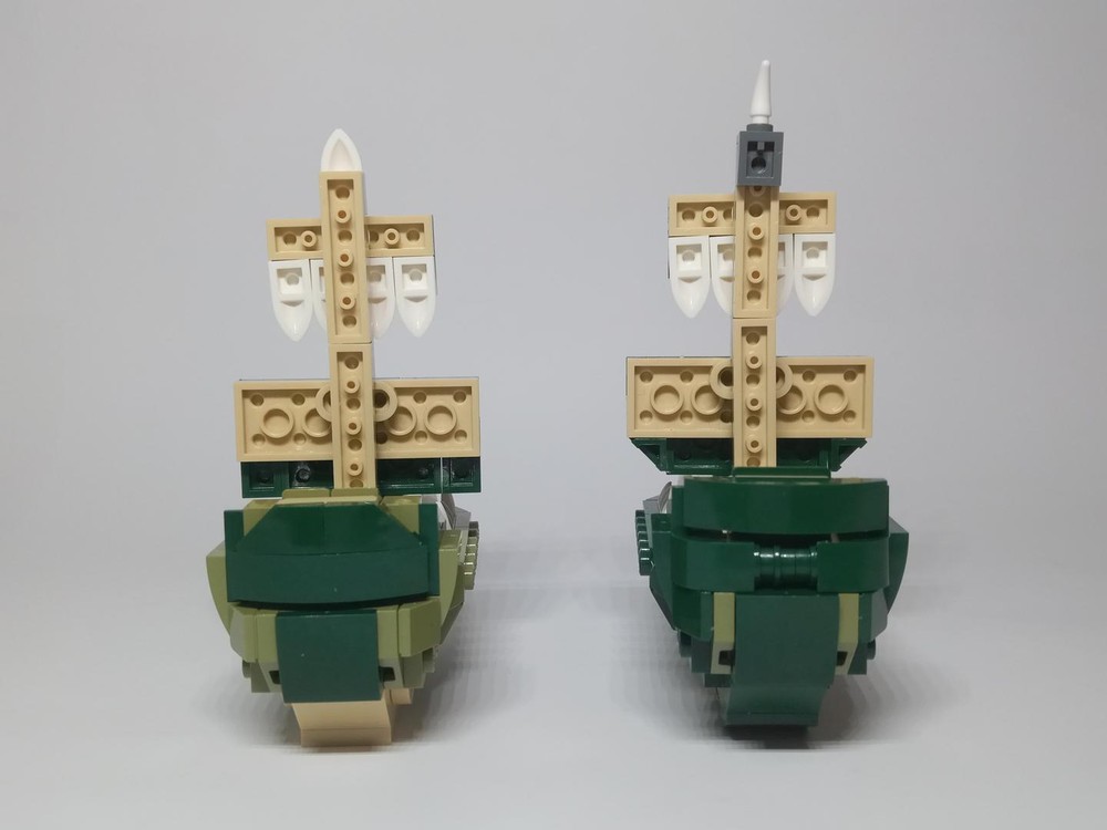 LEGO MOC 31121 Dragon Ships by Dafeld | Rebrickable - Build with LEGO