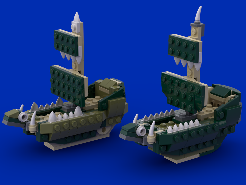 LEGO MOC 31121 Dragon Ships by Dafeld | Rebrickable - Build with LEGO