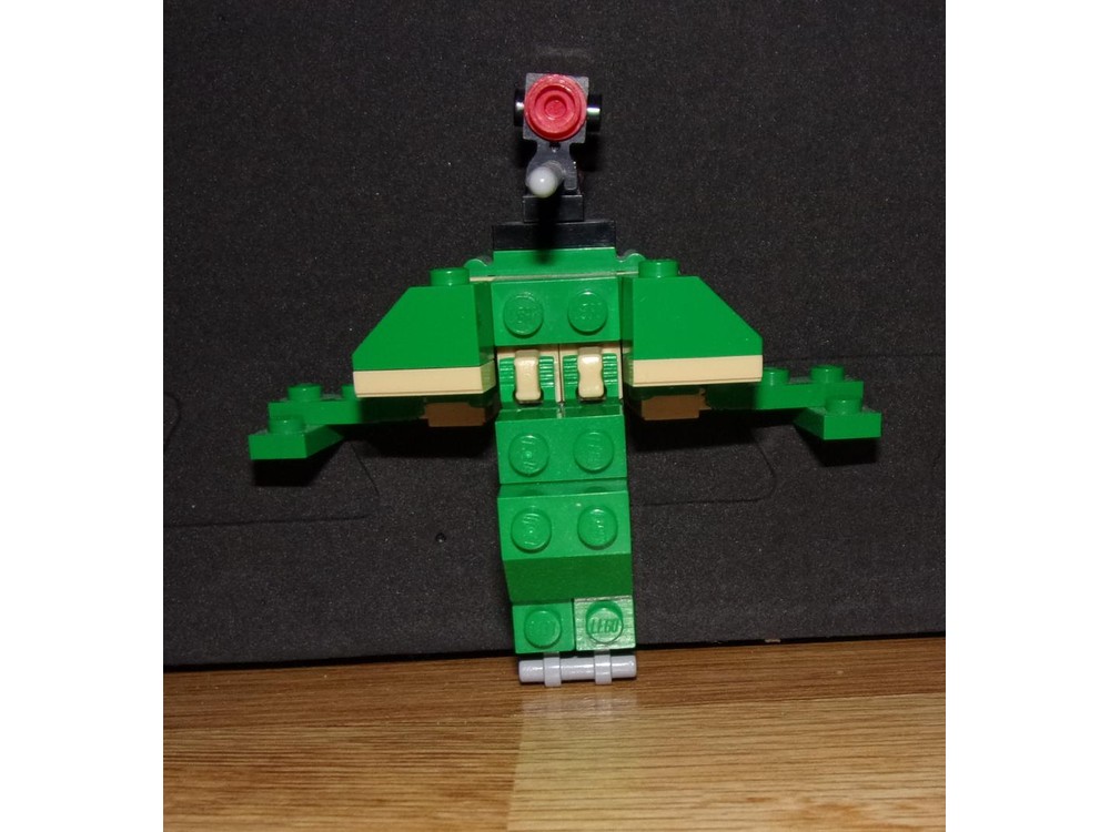 LEGO MOC Green Battleship by JusTiCe8 | Rebrickable - Build with LEGO