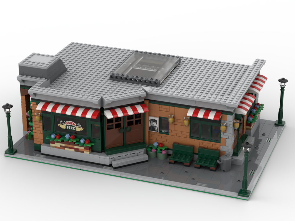 LEGO MOC SitComplex - Central Perk by Brick Artisan | Rebrickable ...