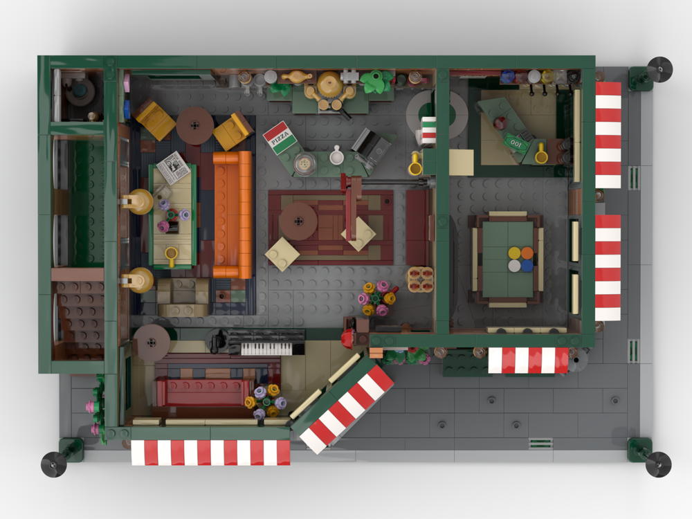 LEGO MOC SitComplex - Central Perk by Brick Artisan | Rebrickable ...