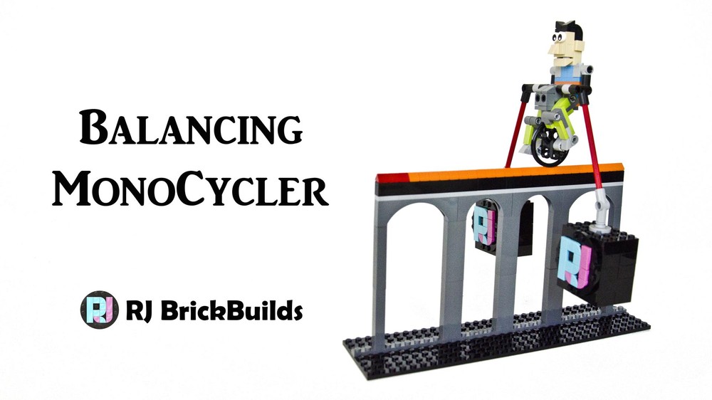 LEGO MOC Balancing Monocycler by RJBrickBuilds | Rebrickable - Build ...