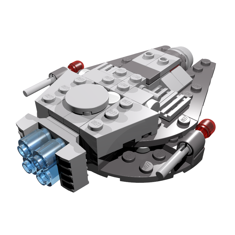 LEGO MOC 75030 C1 Freighter by Berth | Rebrickable - Build with LEGO