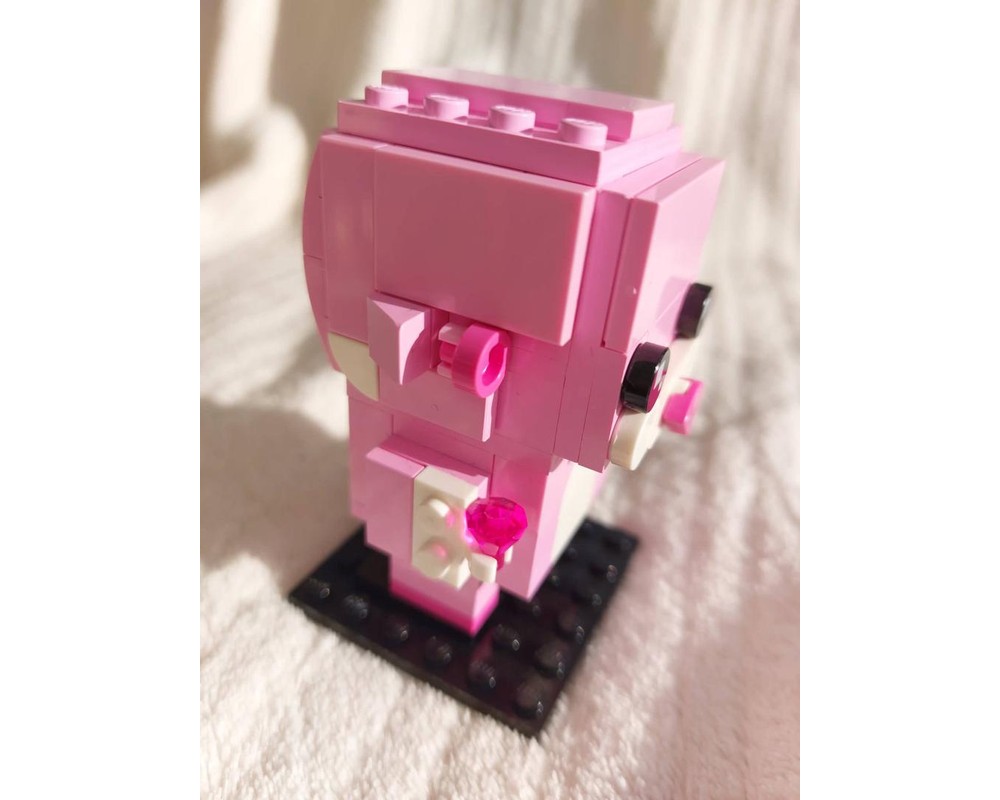 LEGO MOC Brickheadz Pink Panther by Rumps21 | Rebrickable - Build with LEGO