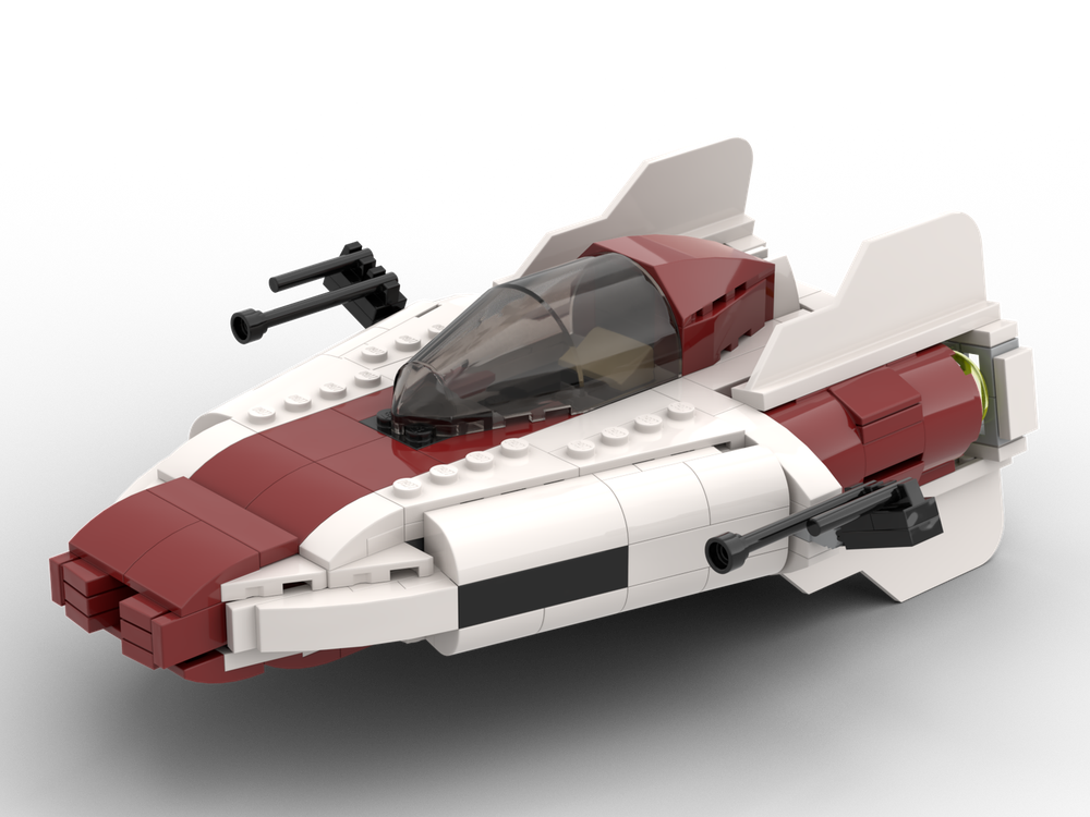 LEGO MOC A-wing Interceptor by anakin2001 | Rebrickable - Build with LEGO