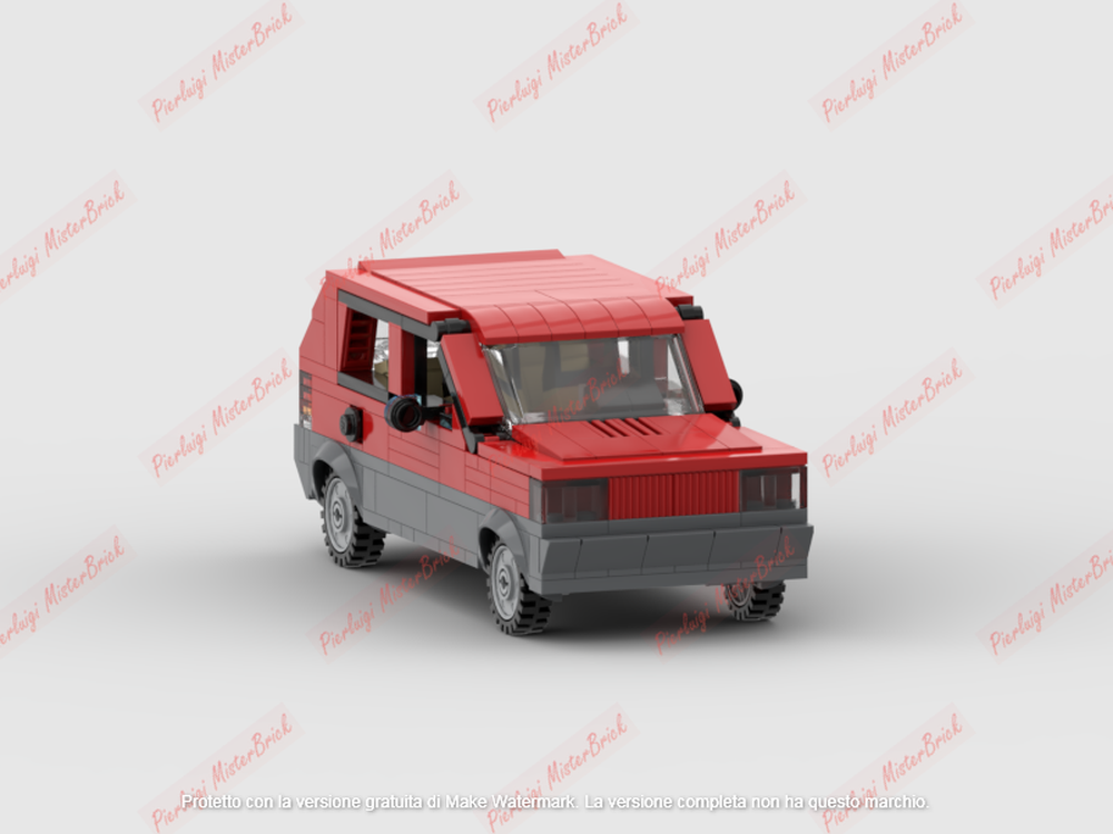 LEGO MOC Fiat Panda 1^ Serie by MisterBricks Garage | Rebrickable ...