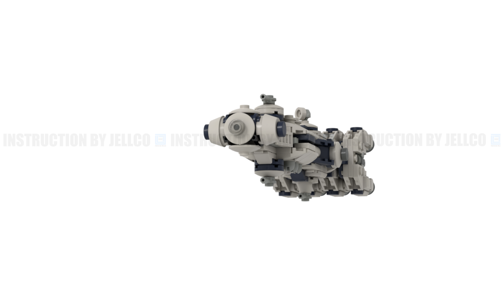 LEGO MOC Mini Size CR-70 Corvette Tantive III : Episode III by jellco ...