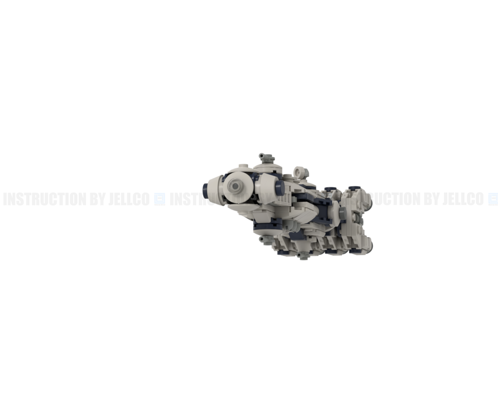 LEGO MOC Mini Size CR-70 Corvette Tantive III : Episode III by jellco ...