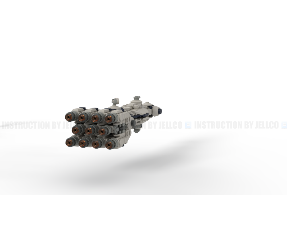 LEGO MOC Mini Size CR-70 Corvette Tantive III : Episode III by jellco ...