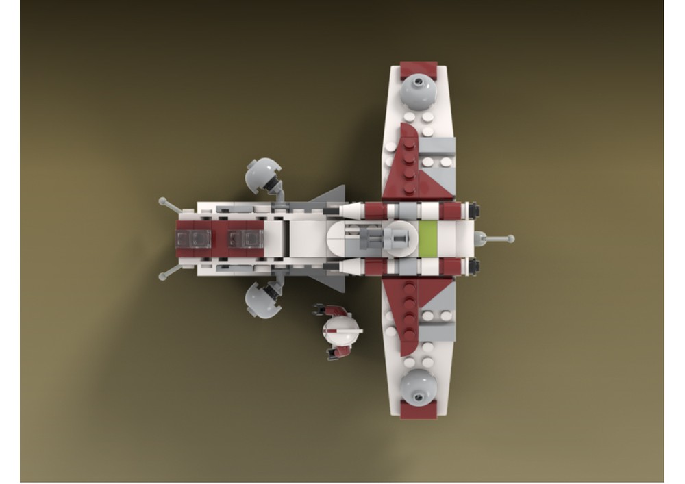 LEGO MOC Republic Gunship LAATi by thebrickway | Rebrickable - Build ...