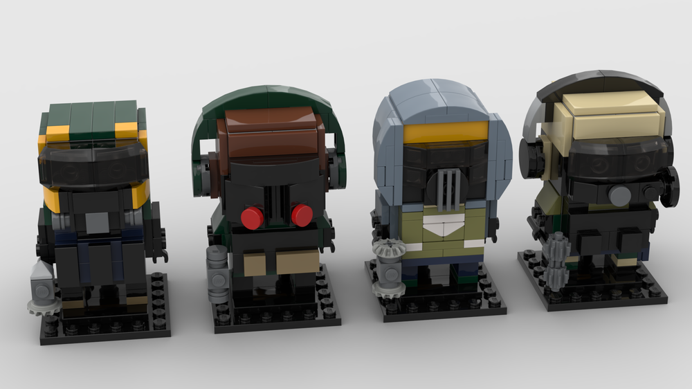 LEGO MOC GTFO prisoners by ThrawnsRevenge | Rebrickable - Build with LEGO