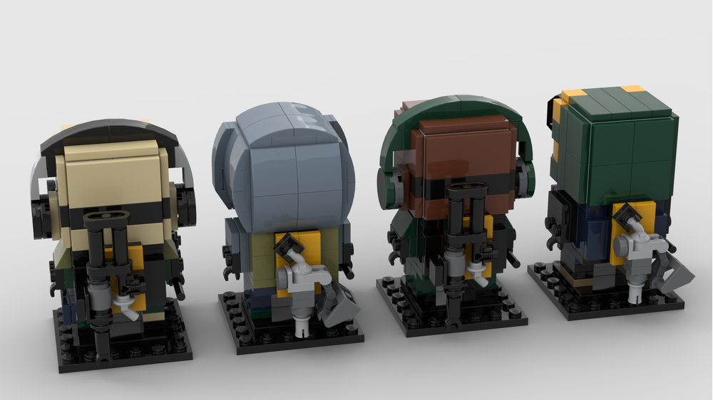 LEGO MOC GTFO prisoners by ThrawnsRevenge | Rebrickable - Build with LEGO