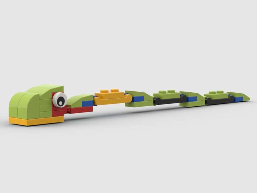 LEGO MOC Snake by jlherbst77 | Rebrickable - Build with LEGO