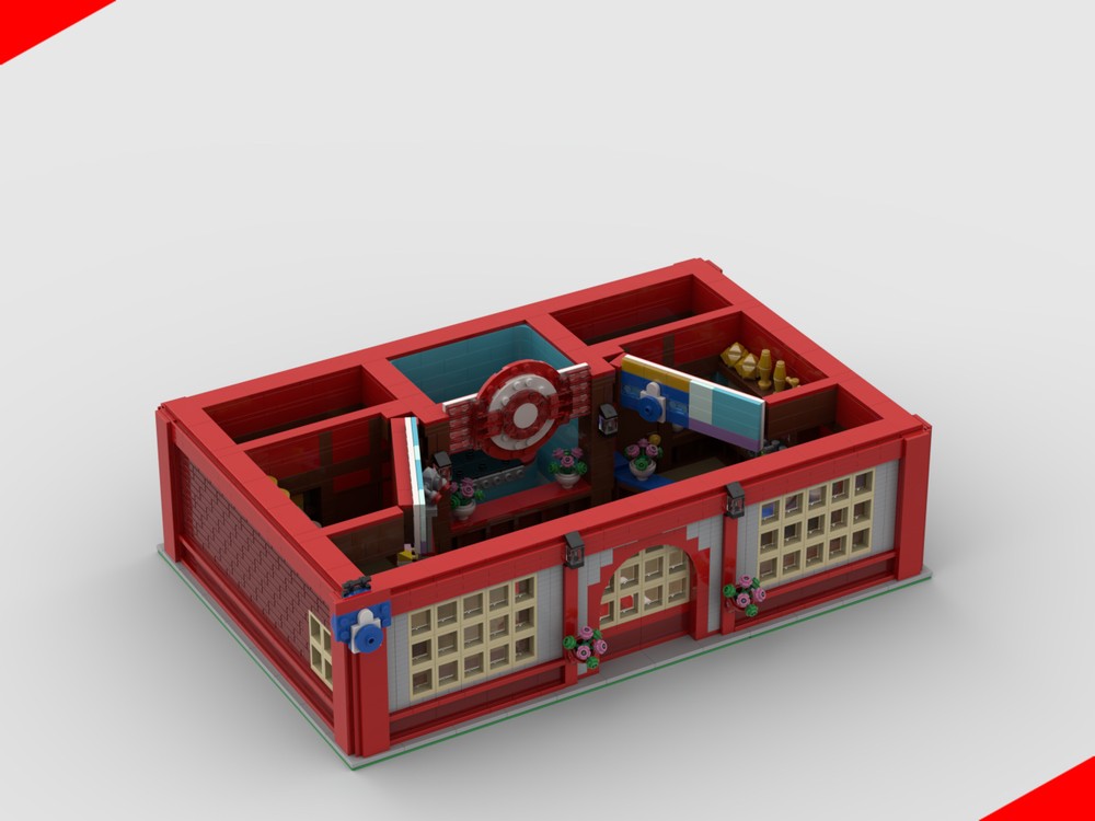 LEGO MOC Galarian Pokemon Center by DrMattBricks | Rebrickable - Build ...