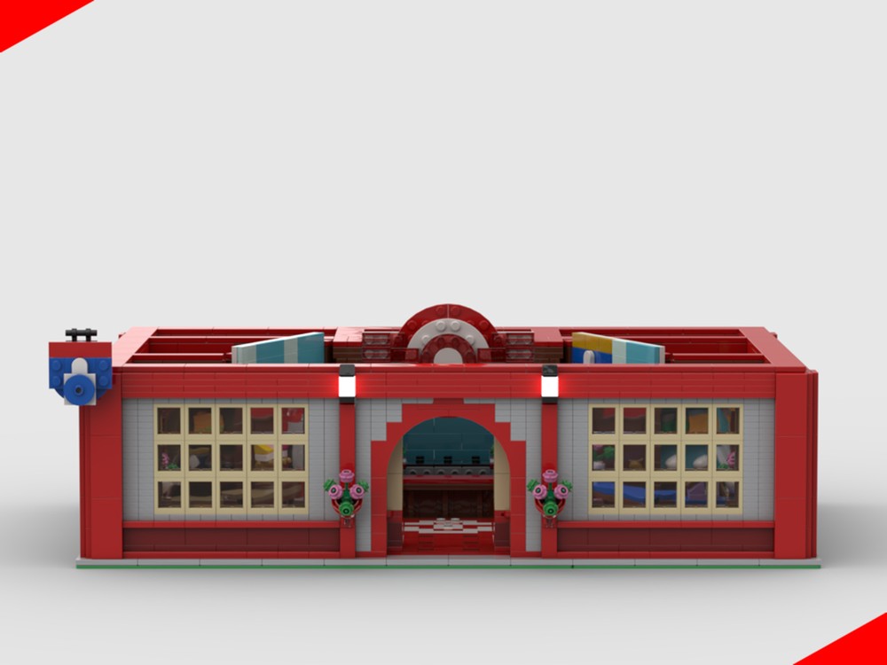 LEGO MOC Galarian Pokemon Center by DrMattBricks | Rebrickable - Build ...