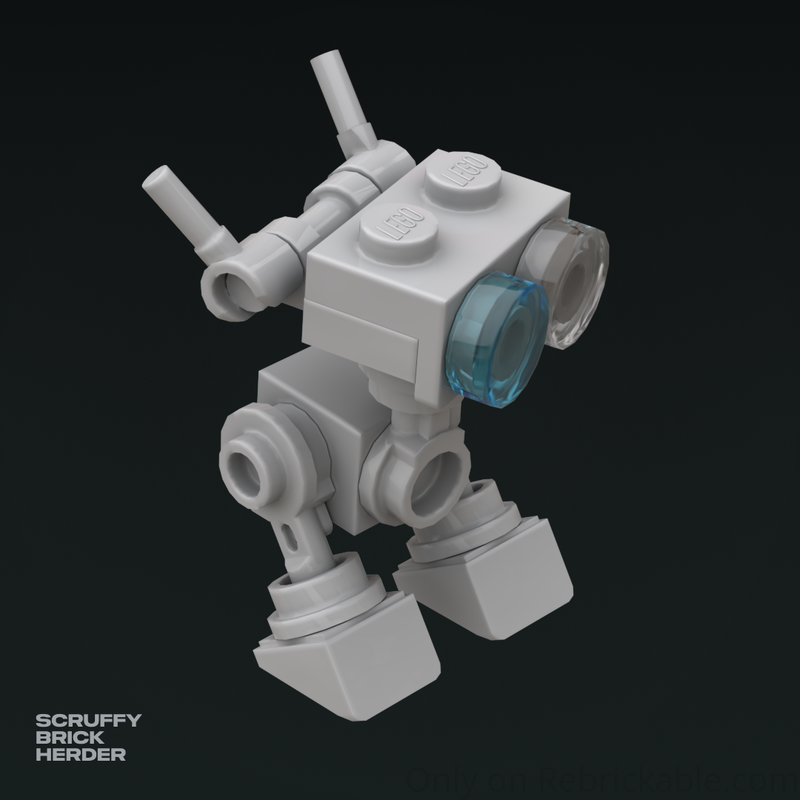 LEGO MOC BD-Series Droid by scruffybrickherder | Rebrickable - Build ...
