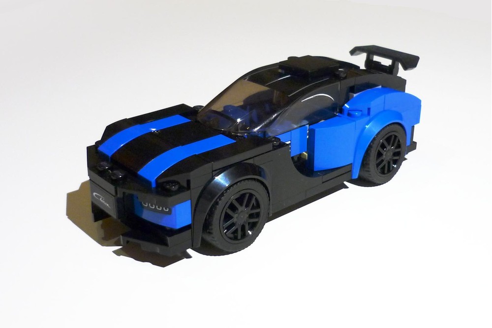 LEGO MOC 75878 Blue Striped Racer by Nequmodiva | Rebrickable - Build ...