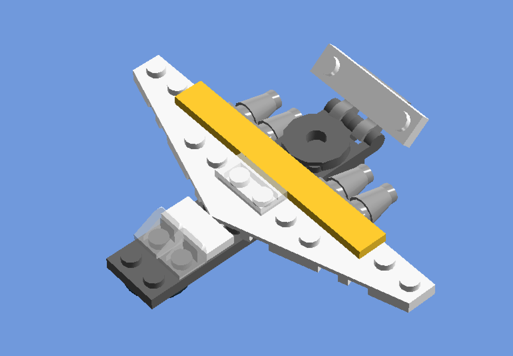 LEGO MOC-9999 Micro TU-160 (Creator > Basic Model > Airport 2017 ...