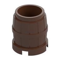 LEGO PART 2489 Barrel 2 x 2 x 2 | Rebrickable - Build with LEGO