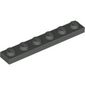 LEGO PART 3666 Plate 1 x 6 | Rebrickable - Build with LEGO