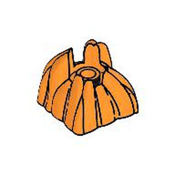 LEGO PART 30596 Rock 2 x 2 with Centre Stud | Rebrickable - Build with LEGO