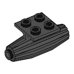 LEGO PART 4229 Engine, Strakes, 2 x 2 Thin Top Plate | Rebrickable ...