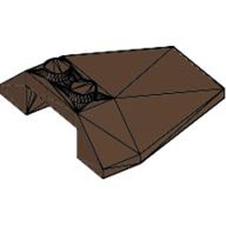 LEGO PART 6069 Wedge Sloped 4 x 4 Triple, No Stud Notches | Rebrickable ...