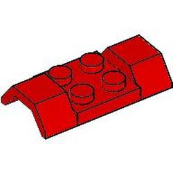 LEGO PART 3787 Wheel Arch, Mudguard 2 x 4 [Smooth] | Rebrickable ...