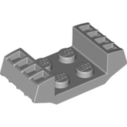 LEGO PART 41862 Plate Special 2 x 2 with Grills | Rebrickable - Build ...
