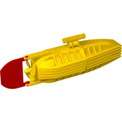 LEGO PART 48064c01 Motor, Boat Propeller and Rudder, 14 x 4 x 4, 4 ...