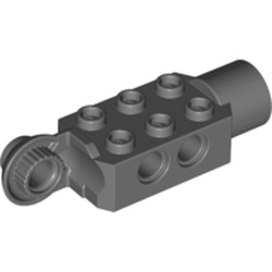 LEGO PART 47432 Technic Brick Special 2 x 3 with Pin Holes, Rotation ...