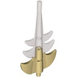 LEGO PART 51874pat0001 Creature Body Part, Dragon Tail Barbed with ...