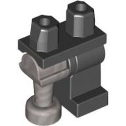 LEGO PART 970e03 Left Leg, Pearl Light Gray Pirate Peg Leg, and Black ...