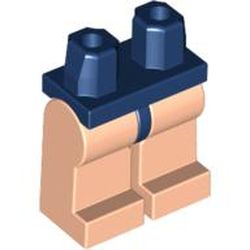 LEGO PART 970c02 Hips and Light Nougat Legs | Rebrickable - Build with LEGO
