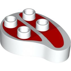 LEGO PART 54246 Duplo Food Steak | Rebrickable - Build with LEGO