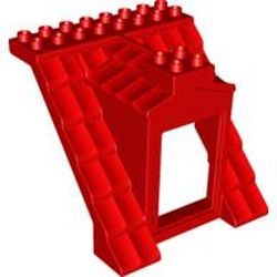 LEGO PART 51385 Duplo Roof Section 8 x 8 x 8, with Door Opening ...