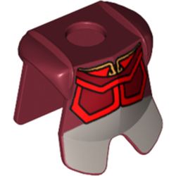 LEGO PART 2587pr0017 Minifig Neckwear Armor Breastplate with Leg ...