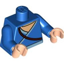 LEGO PART 973c28h02pr1262 Torso Robe with Light Blue Trim and Belt ...
