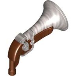 LEGO PART 55343 Duplo Pistol with Silver Barrel | Rebrickable - Build ...